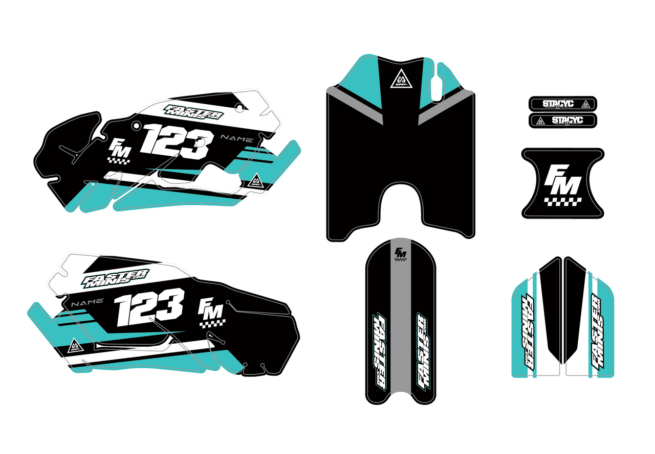 STACYC Graphics | Faster-Minis